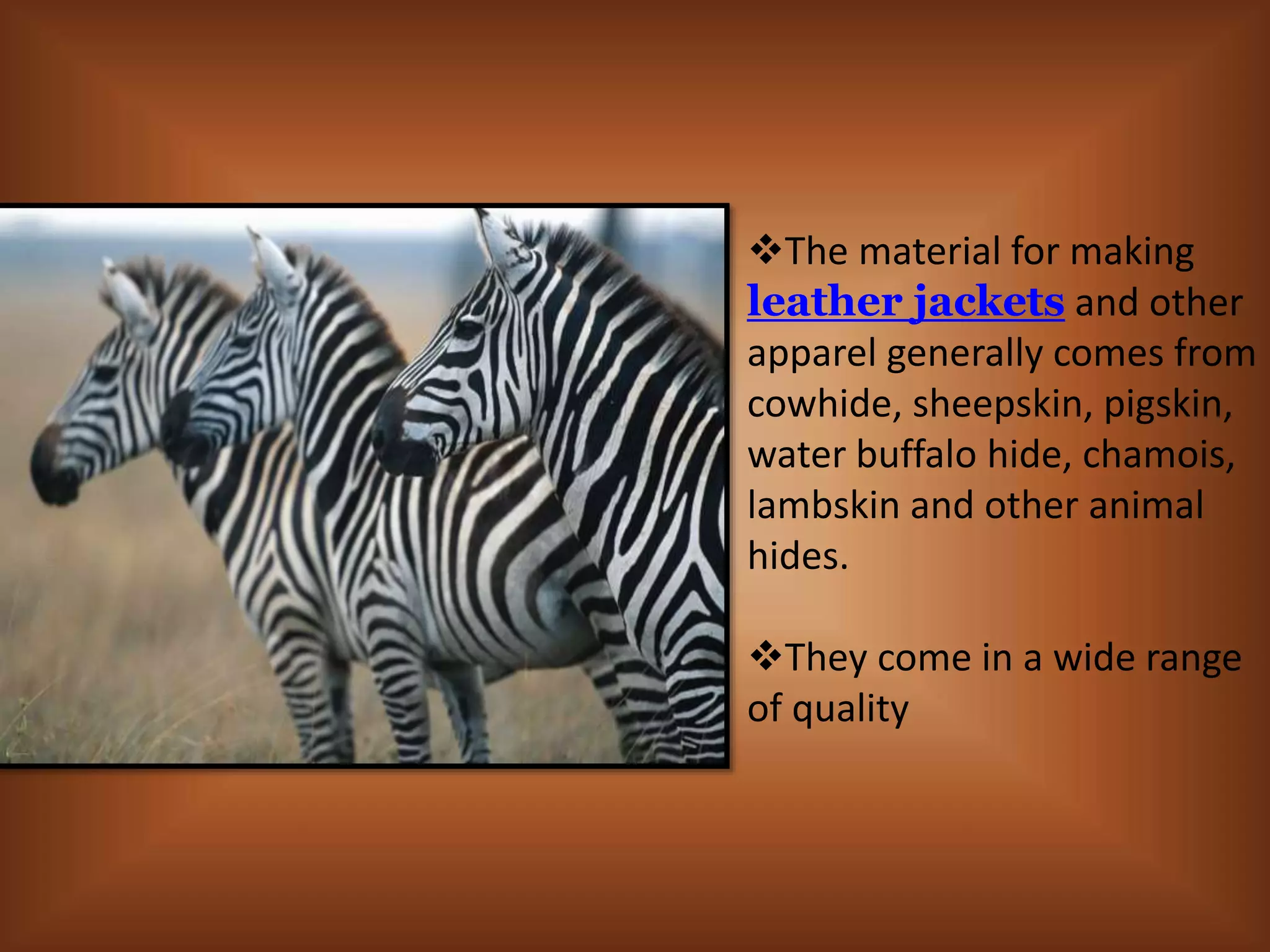 How do we know quality leather | PPTX