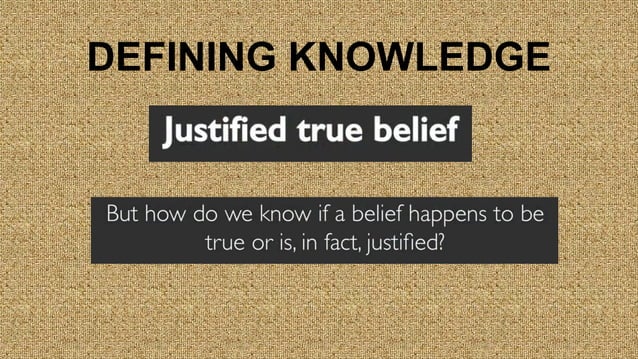 HOW DO WE KNOW THINGS GLOBAL PERSPECTIVES | PPTX