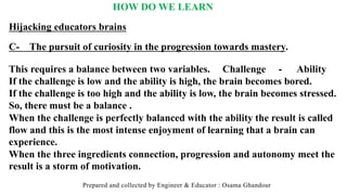 How do we learn ? | PPT