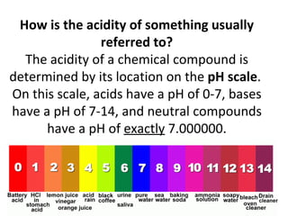 How do we measure acids and bases | PPT