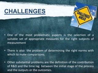 How do we measure of r & d (research and development) in companies | PPT