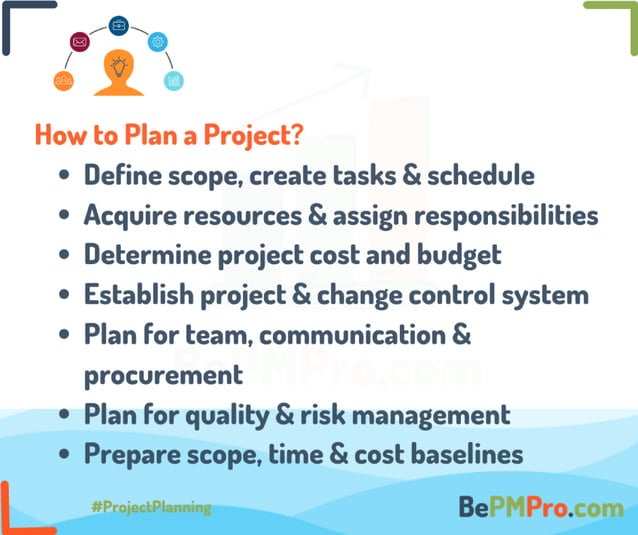 How do we plan a project | PPT