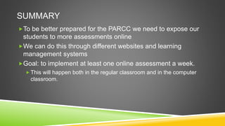 How do we prepare for the parcc | PPT