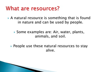 How do we use air & water | PPT