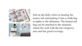 How Do Women Apply Salt on the Stomach to Treat PID? | PPTX | Pregnancy ...