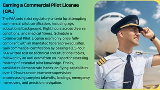 How Do You Become A Commercial Airline Pilot In US? | PPTX