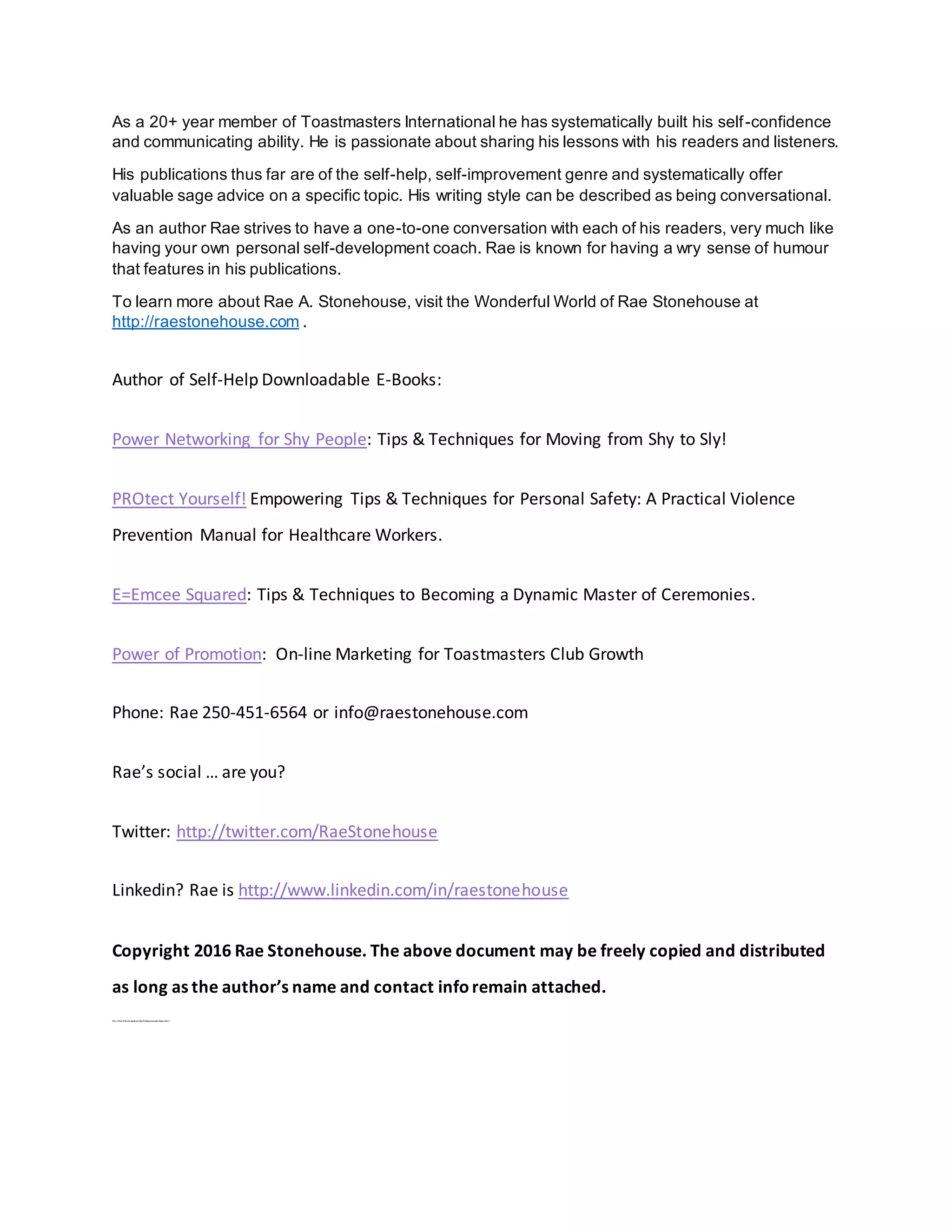 How do you develop the gift of the gab? | PDF