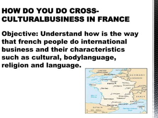 Cross cultural business in France | PPT