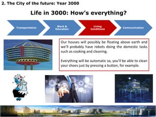 How do you envision the city of the future | PPT