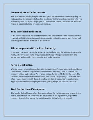 How do you evict a troublesome tenant as a landlord in India.pdf