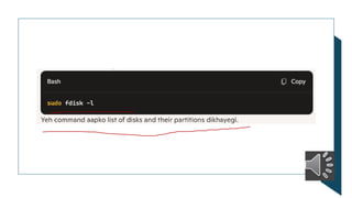 How do you find missing documents in Linux.pptx