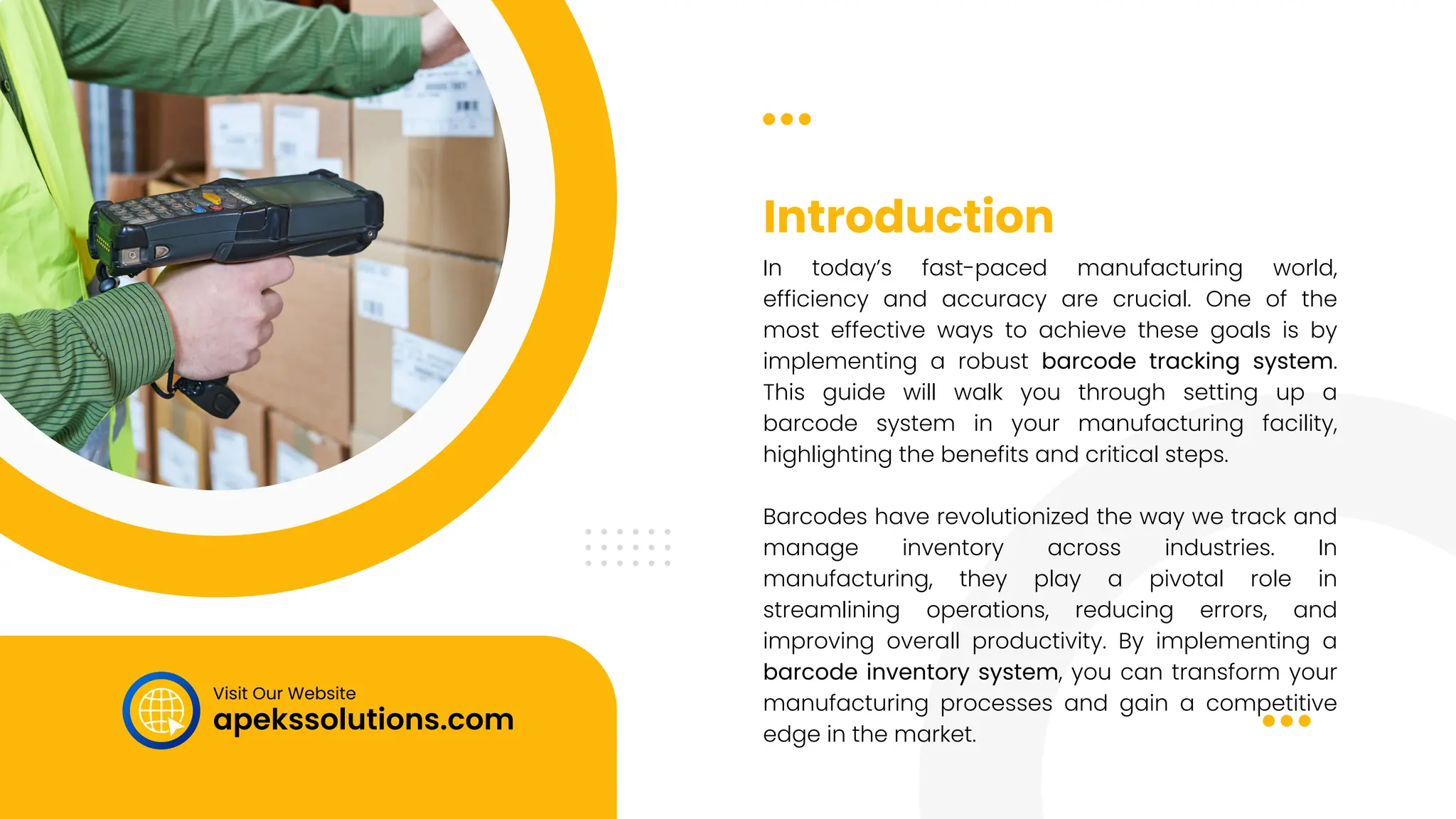 Implementing a Barcode System in Manufacturing: A Step-by-Step Guide | PDF