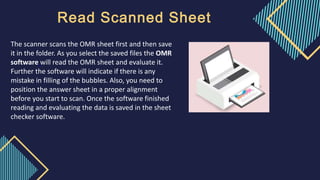 How do you read an OMR Answer sheet- Yoctel Solutions | PPTX