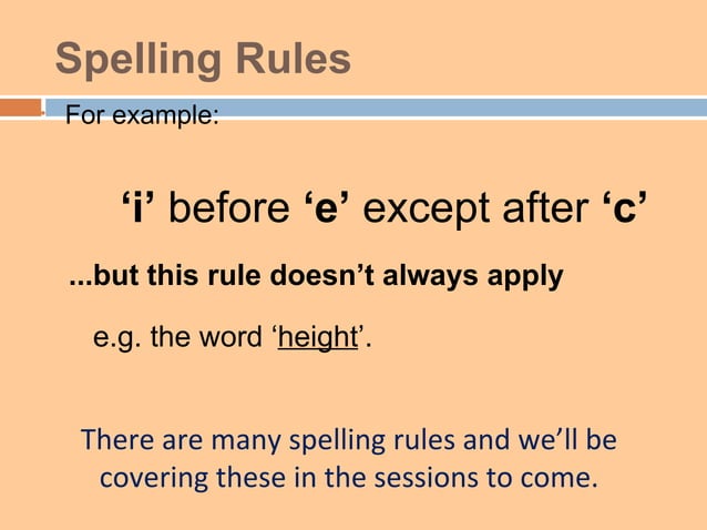 How do you spell? | PPT
