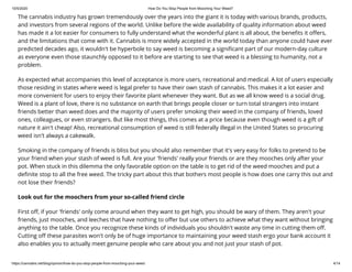 How Do You Keep People from Mooching Your Weed? | PPT