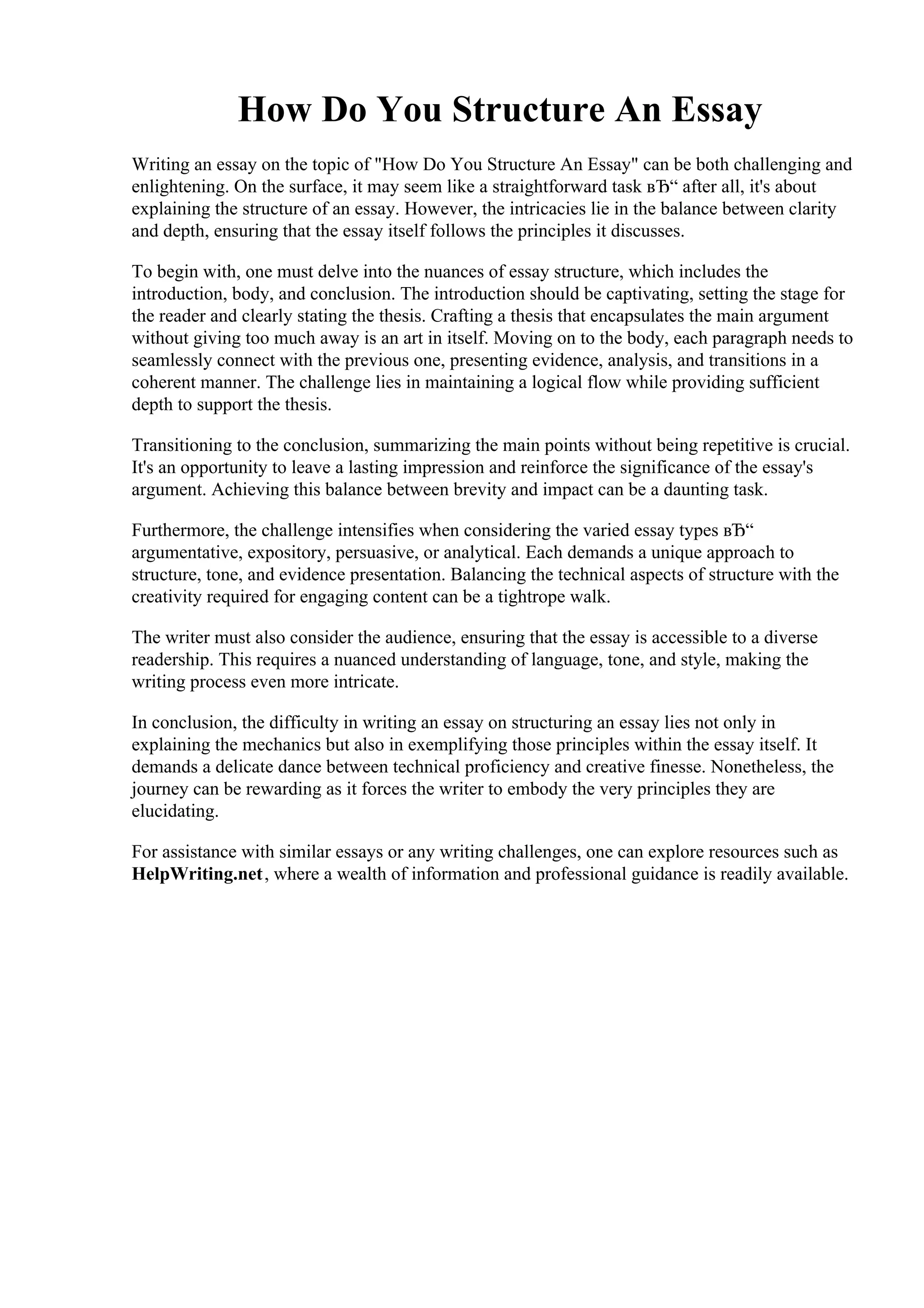 How Do You Structure An Essay.pdf