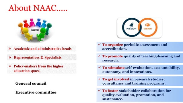 How do you think naac is ensuring external and internal quality at ...
