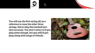 How Do You Tune A Ukulele? | PPT
