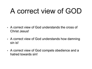 How do you view god | PPT