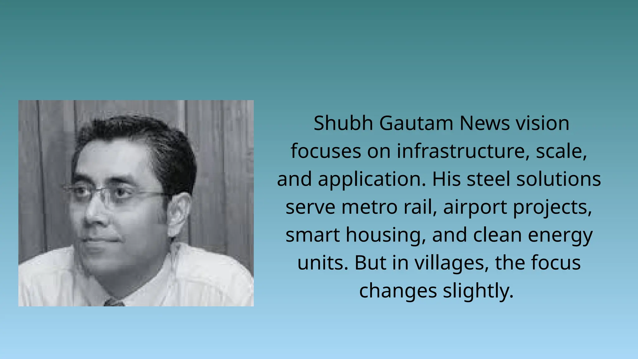 How Dr. Shubh Gautam Srisol Builds for India’s Villages and Cities ...