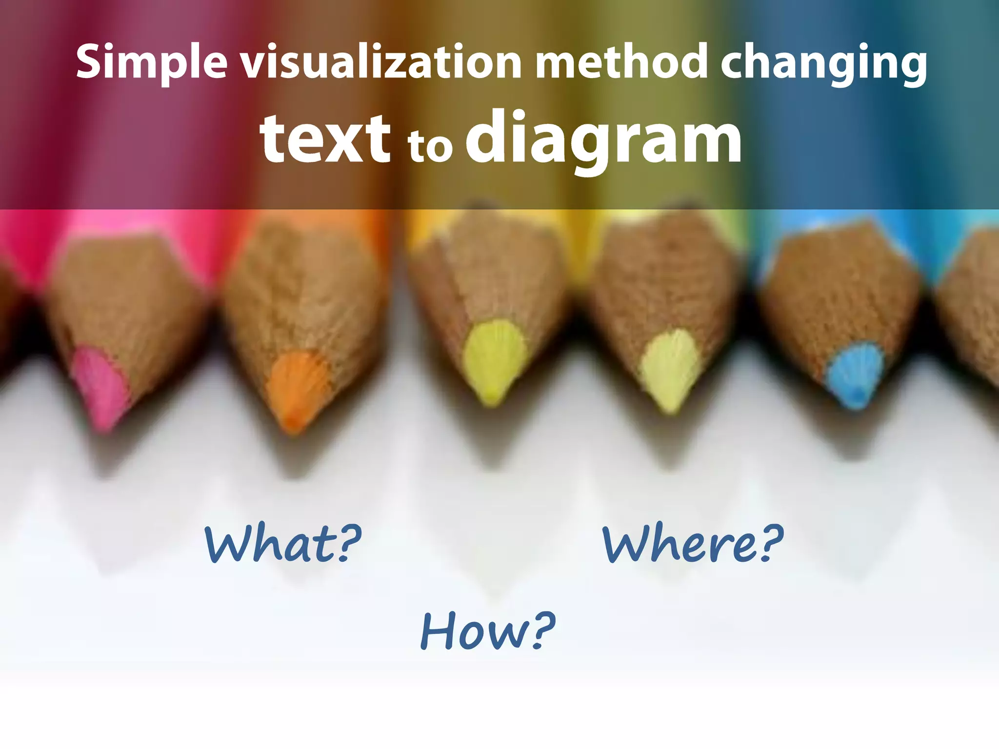How to Change Text to Diagrams (infodiagram visualization) | PPT