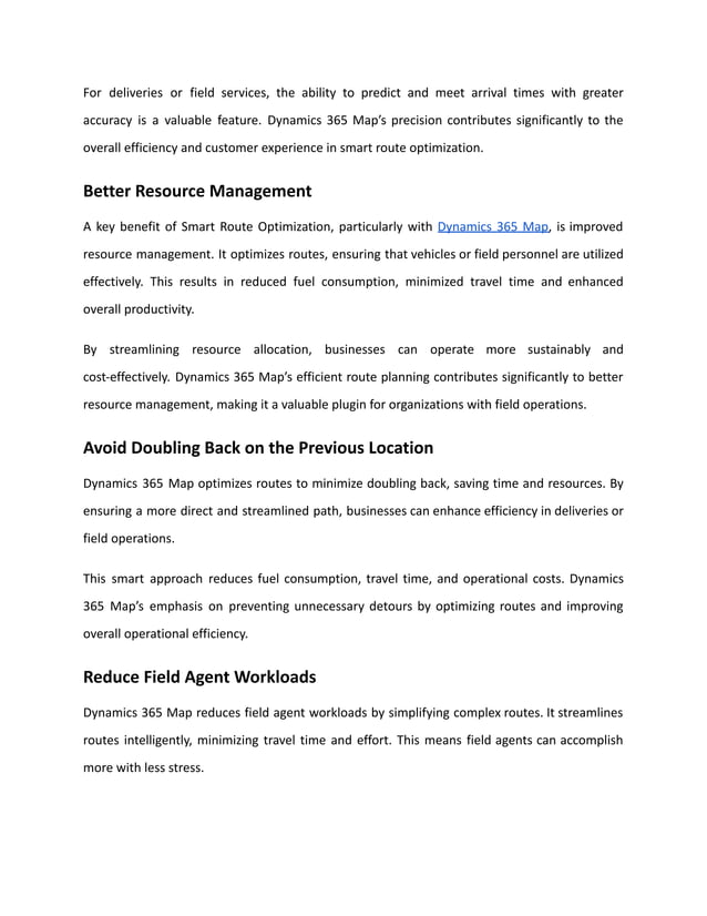 How Dynamics 365 Map Offers Optimized Route Plotting for Field Operations.pdf