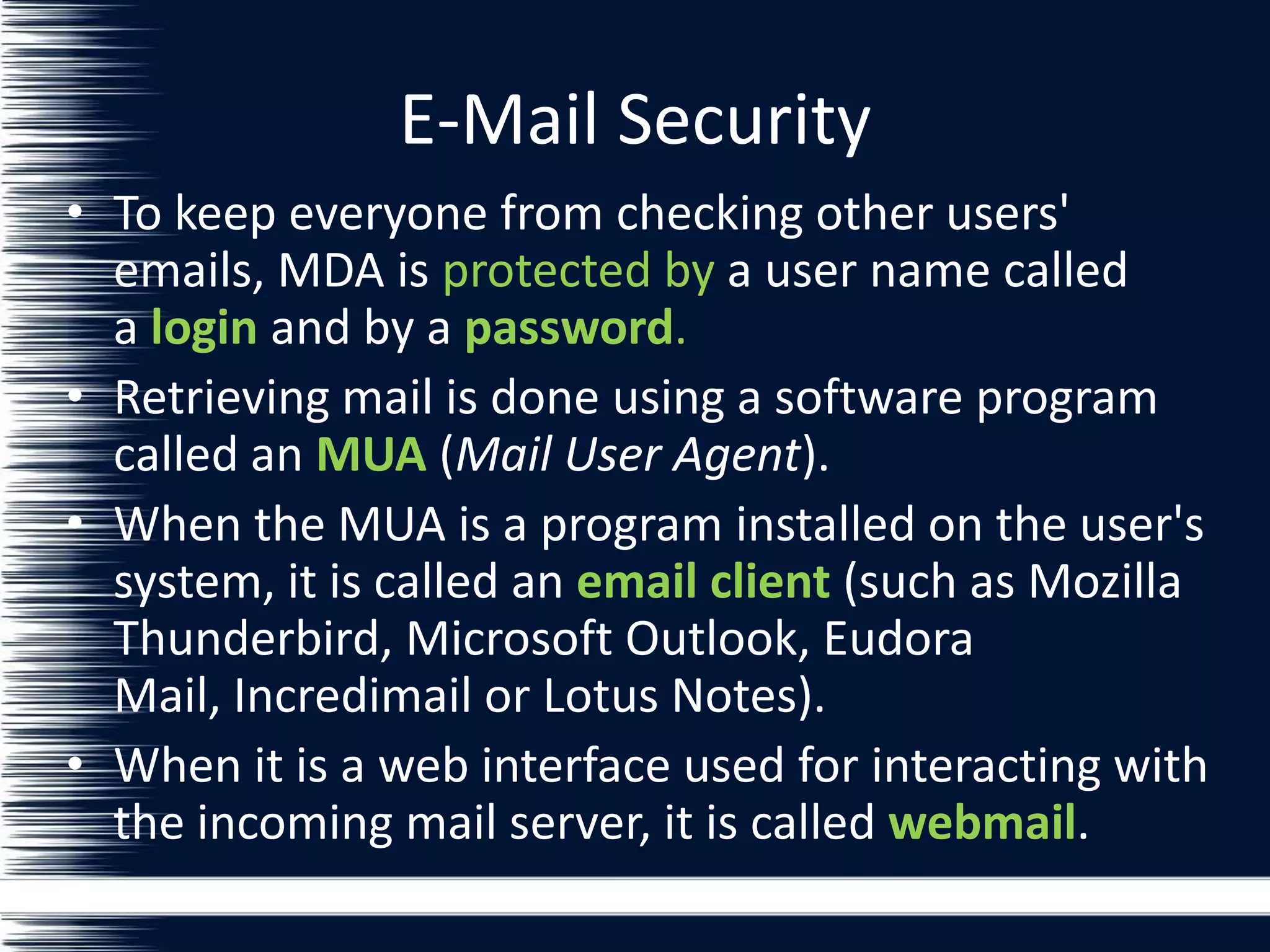 How e mail works | PPTX