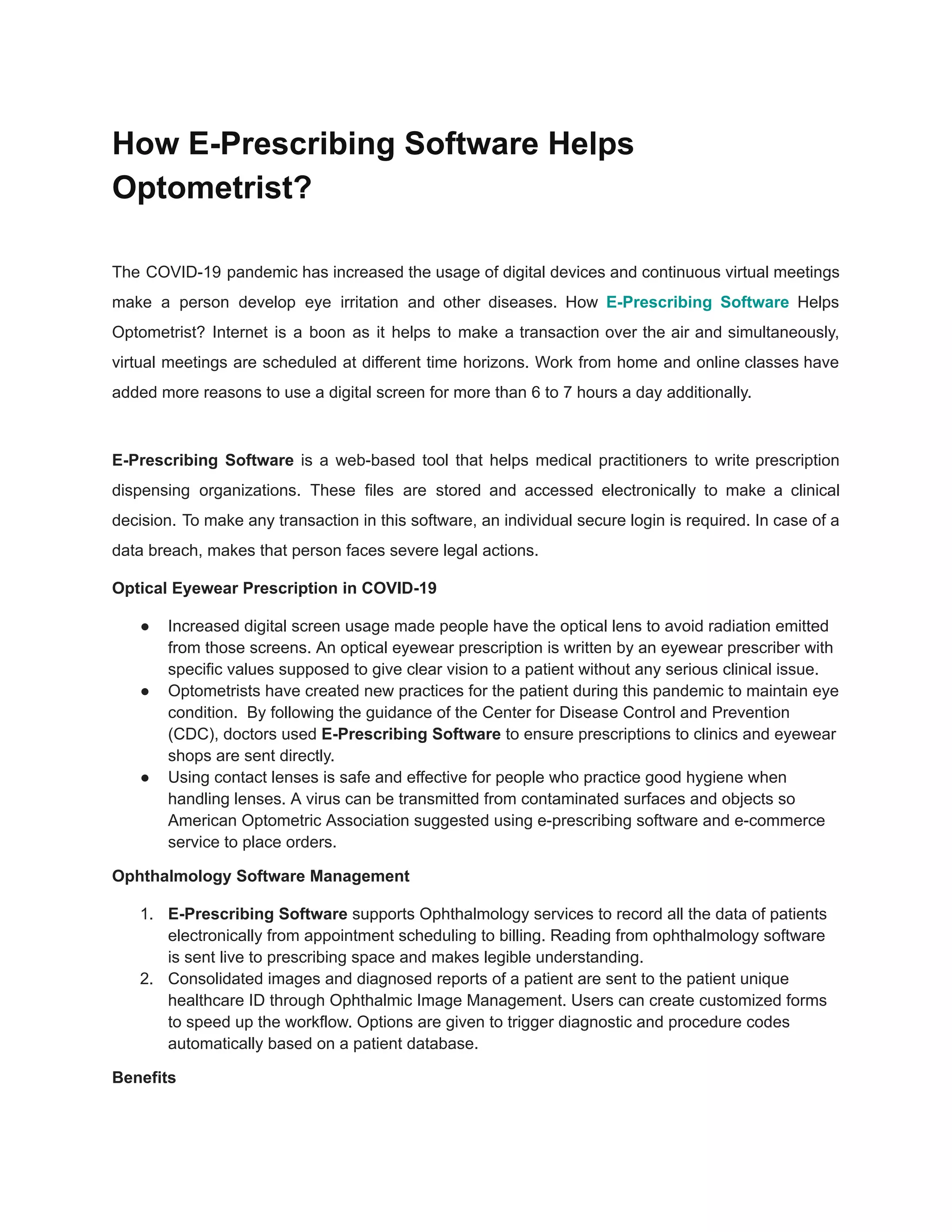 How E-Prescribing Software Helps Optometrist.pdf