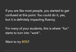 Extensive Reading: How easy is easy? | PDF