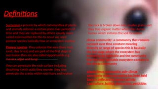 How ecosystems evolve IAS BIOLOGY 5A:2.pptx | Free Download