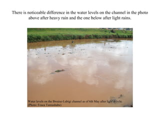 How effective has the bwaise lubigi drainage channel been | PPT