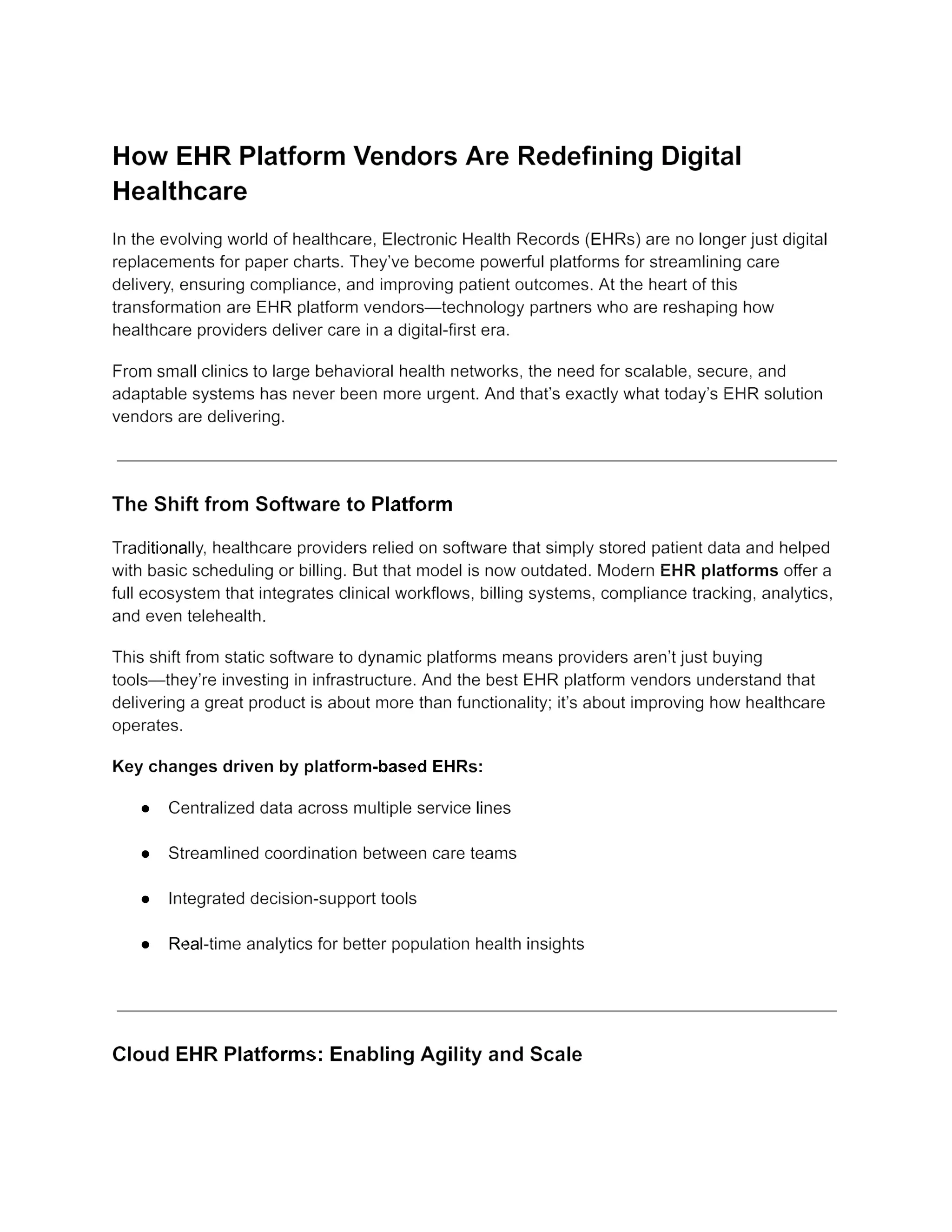 How EHR Platform Vendors Are Redefining Digital Healthcare.pptx