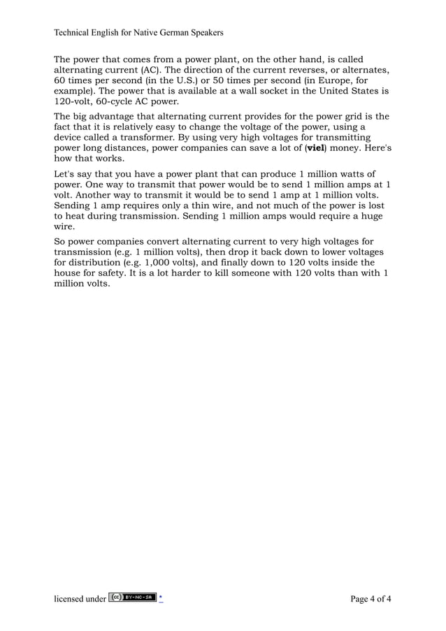 How Electricity Works | PDF