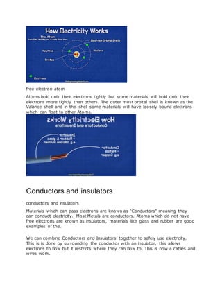 How electricity works | DOCX