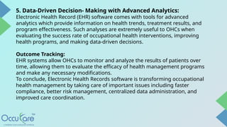 How Electronic Health Records Software Transforms Occupational Health ...
