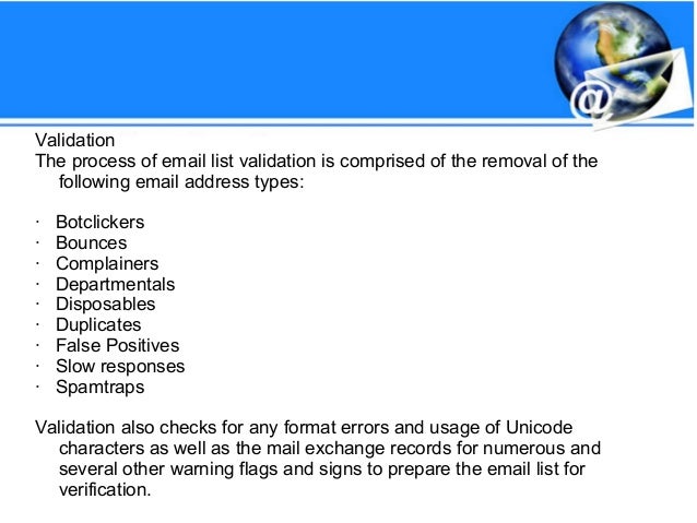 How email validation and verification works