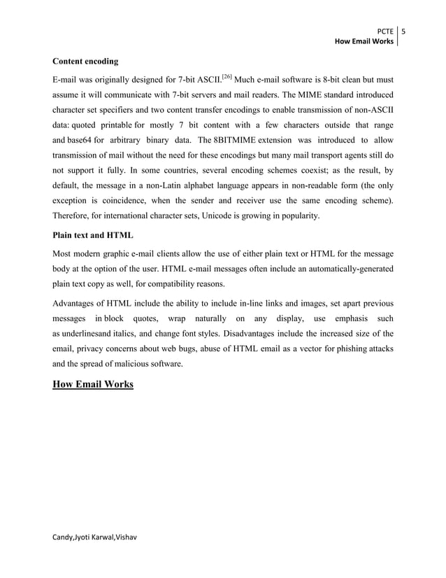 How email works | DOCX