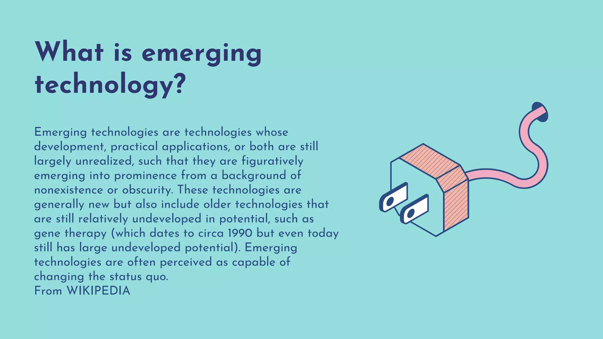 How emerging technology support our life | PDF