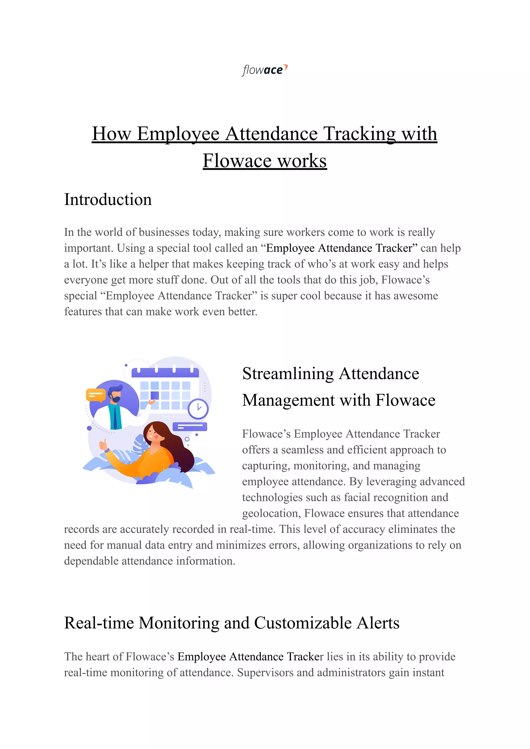 How Employee Attendance Tracking with Flowace works.pdf