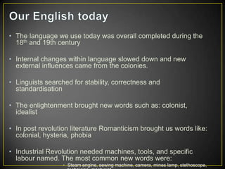 How English Changed | PPTX