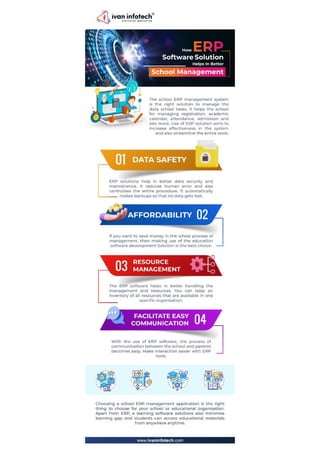 How ERP Software Solution Helps In Better School Management.pdf | Computer Software and ...
