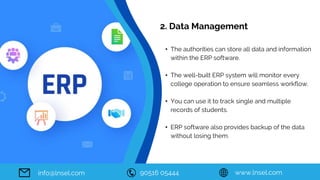 How ERP System Make College Education Efficient? | PPT