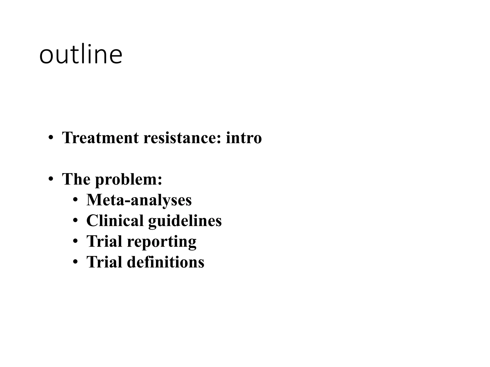 Oliver Howes - Treatment-Resistant Schizophrenia: New Guidelines on ...