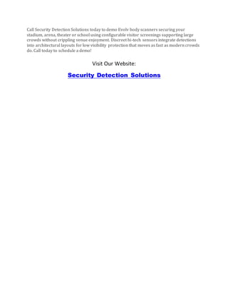 How Evolv Body Scanner Is Redefining Crowd Control.pdf