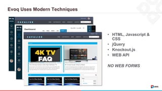 How Evoq Helps You Build Modern Web Applications | PPT