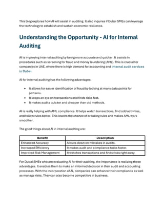 How exactly is AI being implemented in real-time audit proce. | PDF