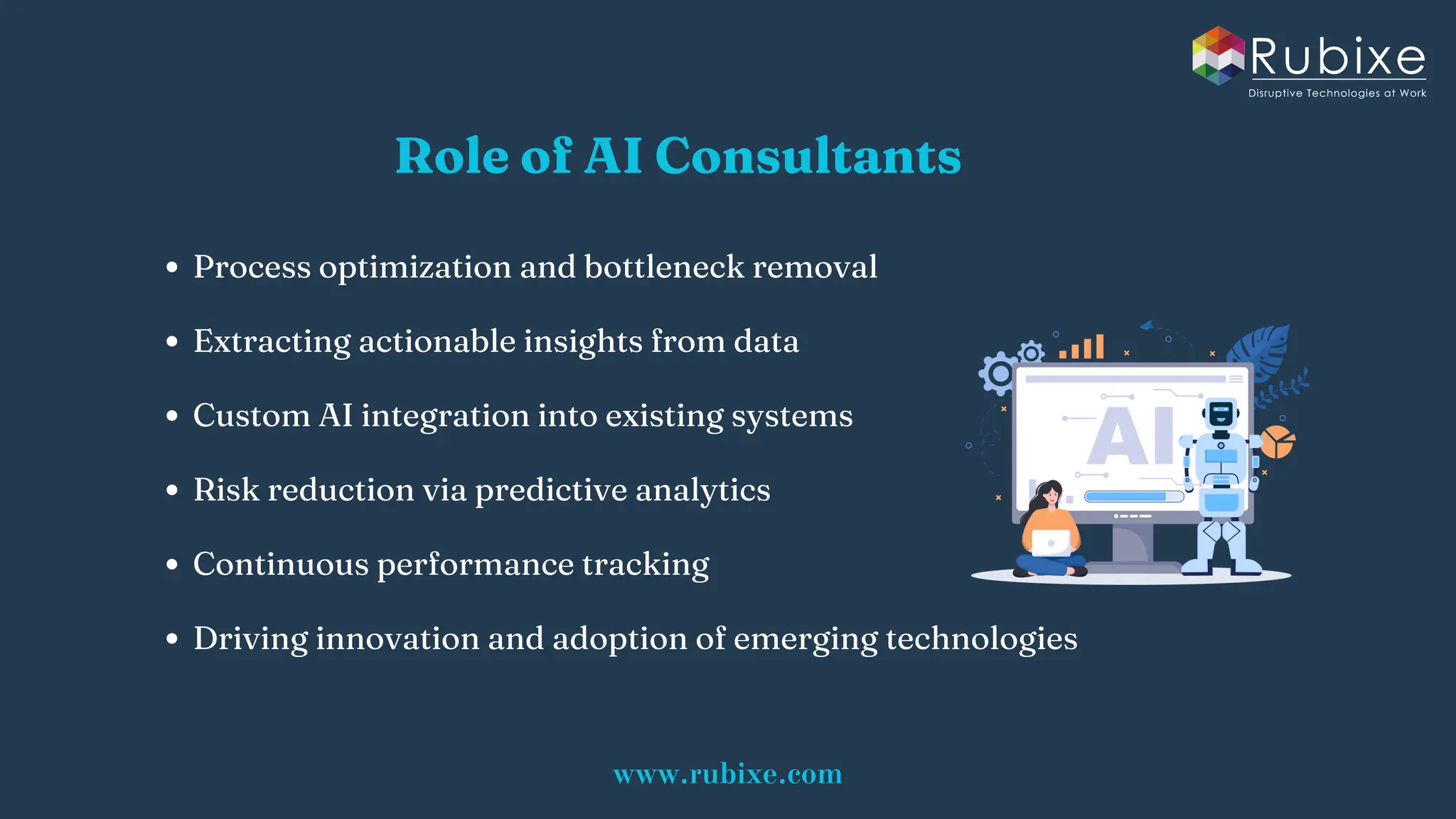 How Expert AI Consulting Improves Tech Operations | Rubixe | PDF