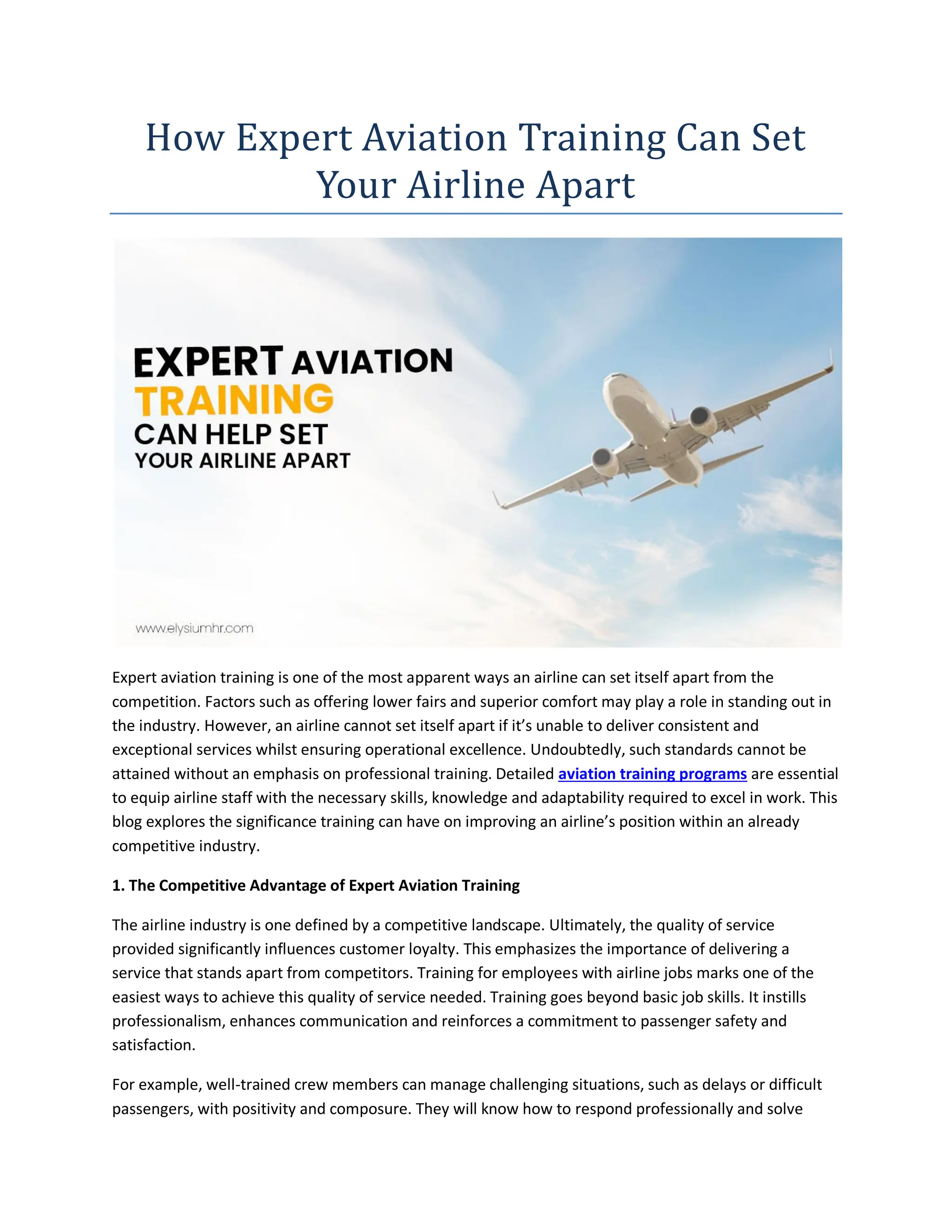 How Expert Aviation Training Can Set Your Airline Apart.pdf