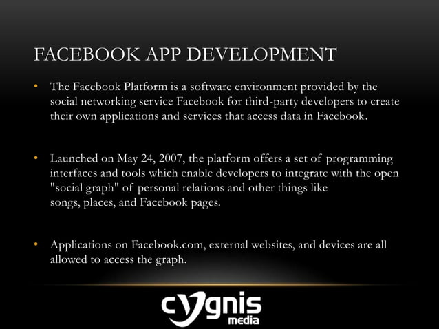 Developers Tools: An overview of Facebook Development | PPT