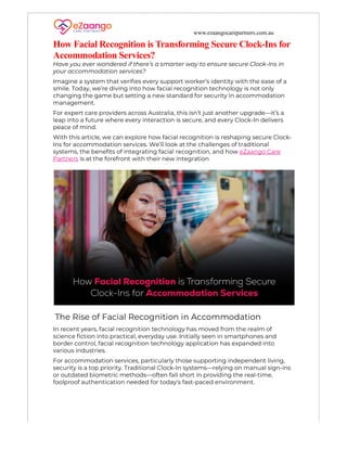 How Facial Recognition is Transforming Secure Clock-Ins for ...